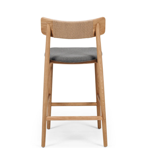 Napoleon Kitchen Bar Stool "Natural" I Elevated Furniture Auckland, NZ
