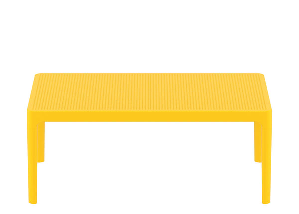 Sky Lounge Outdoor Table Yellow I Elevated Furniture Auckland, NZ