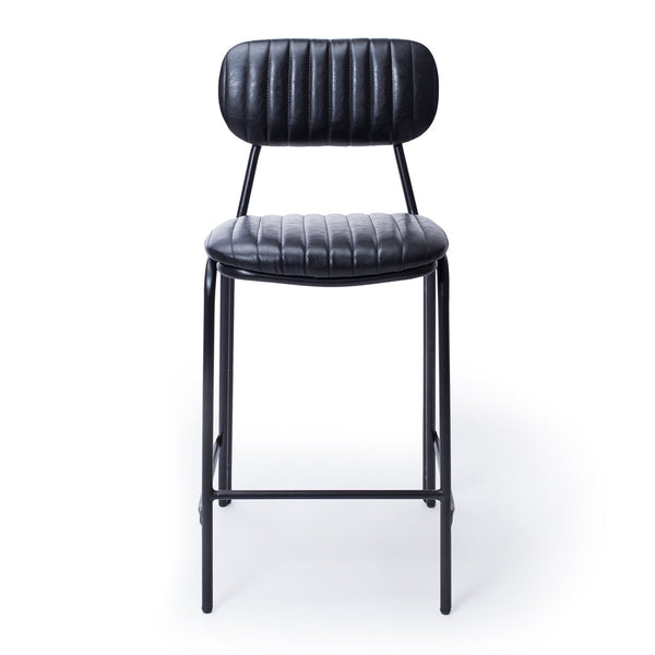 Retro Kitchen Bar Stool Black I Elevated Furniture Auckland, NZ