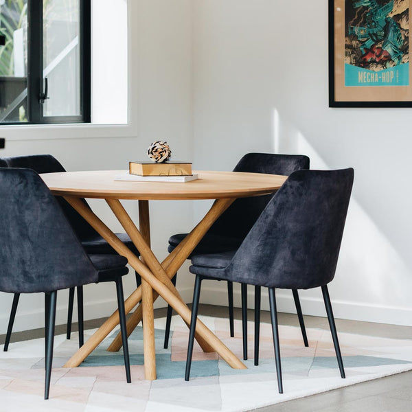 Athens Dining Table Natural Oak I Elevated Furniture Auckland, NZ